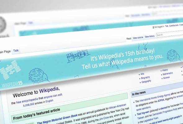 Wikipedia just turned 15 years old. Will it survive 15 more? | Awani ...
