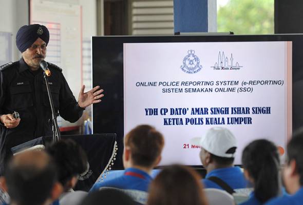 e-Reporting system to lodge police reports online launched | Awani ...