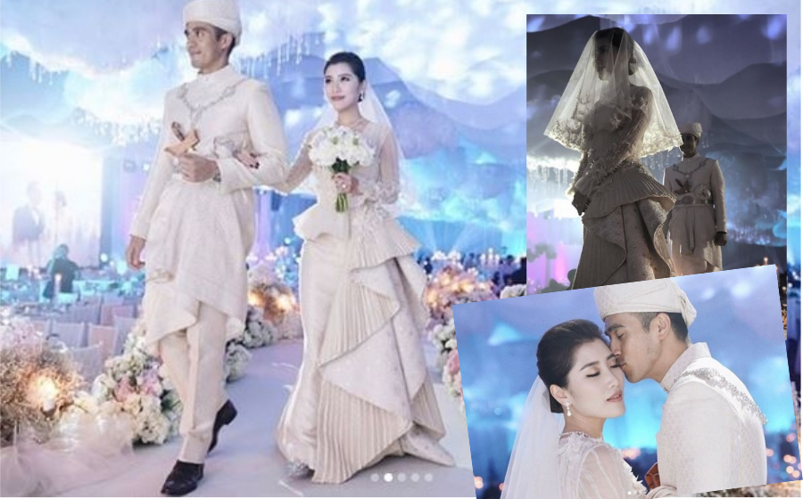 Perfect! Gemilangnya majlis resepsi Faliq Nasimuddin dan Chryseis Tan ...