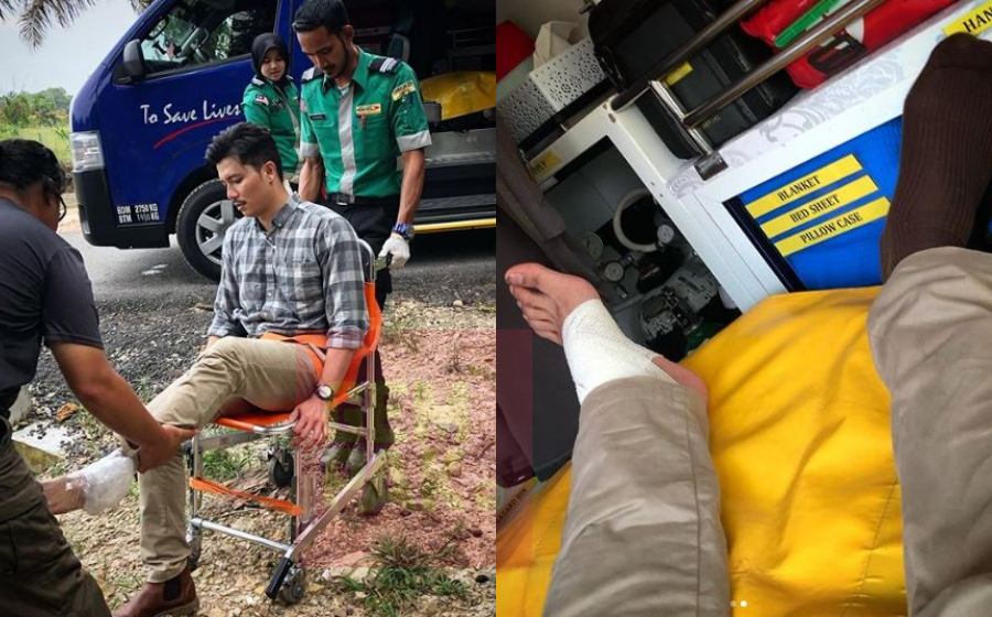 Fattah Amin cedera di set penggambaran | Awani