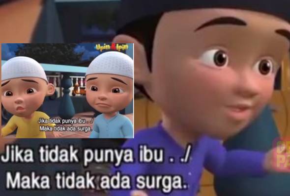 Fizi 'is cancelled' oleh peminat Upin Ipin Indonesia gara-gara dialog ...