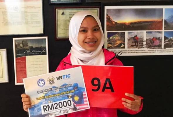 Menuju puncak! Sara Sofea yang pernah tawan Gunung Elbrus raih 9A SPM ...