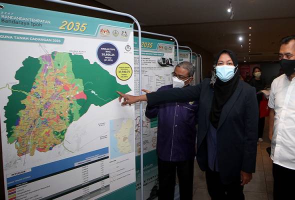 LRT di bandar raya Ipoh dalam rangka pembangunan kerajaan negeri | Awani