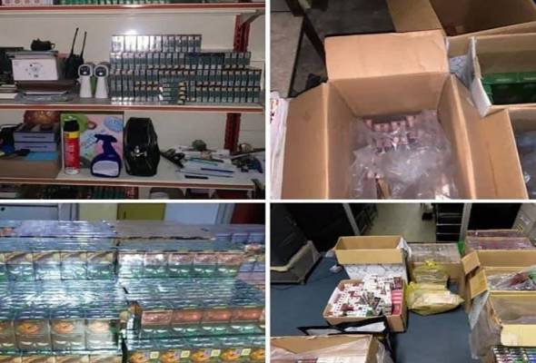 Polis rampas rokok seludup lebih RM20,000 di Gong Badak | Awani