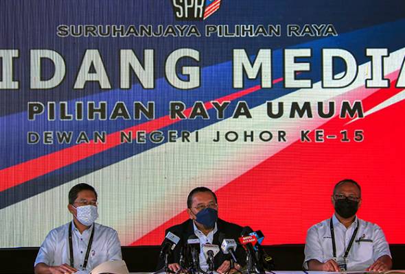 Johor polls: BN wins 40 seats for more than two-thirds majority - EC ...