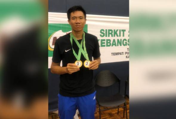Para Sukma: Labuan shuttler Muhd Amin wins gold on debut | Awani ...