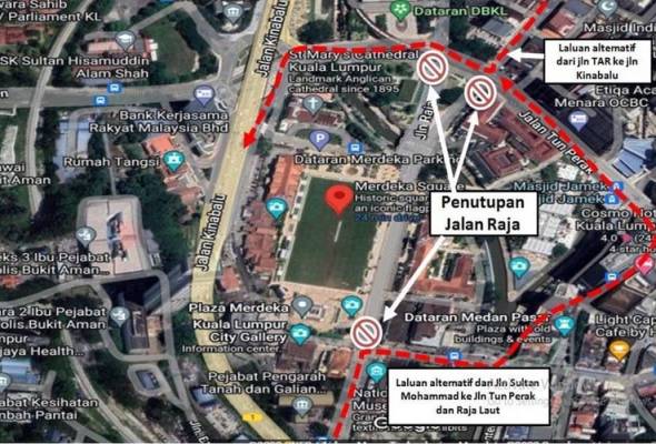 Jalan Raja ditutup sempena Fiesta Mega Penjaja 2022 | Awani