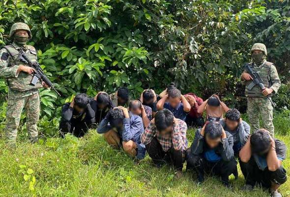ATM tahan 14 warga Myanmar ceroboh masuk sempadan negara | Awani