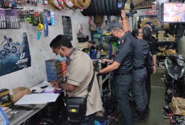 21 bengkel disyaki ubah suai motosikal bagi tujuan merempit dikenal ...