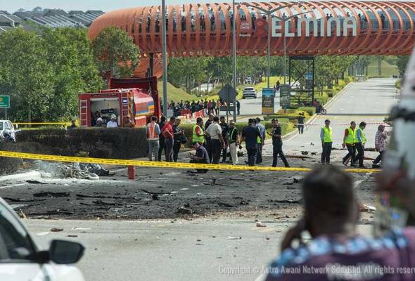 Pesawat terhempas Elmina: Mangsa terkorban bukan anak Jamaludin Jarjis ...