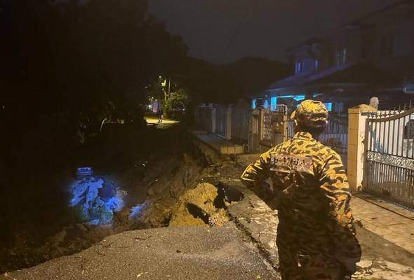 Tanah runtuh Taman Wawasan: 375 cerucuk besi ditanam, kukuhkan struktur ...