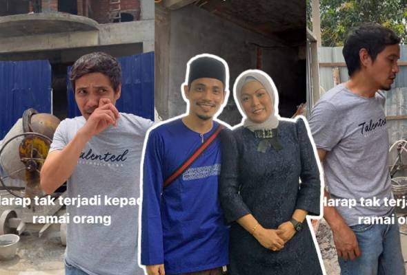 Kontraktor lari, impian isteri Mark Adam bina rumah untuk ibu, bapa ...