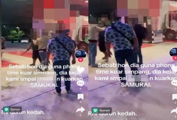 Polis tahan lelaki pegang parang ketika pertengkaran | Awani