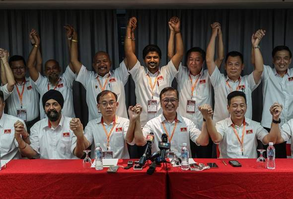 Dominic Lau, Oh Tong Keong kekal Presiden, Timbalan Presiden Gerakan ...
