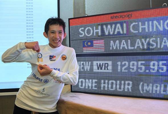 Wai Ching mahu terus pahat nama dalam Guiness World Records | Awani