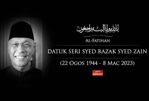Bekas MB Kedah Syed Razak meninggal dunia | Awani