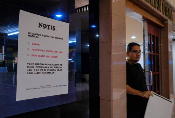 Pusat penamaan calon PRK Kemaman dibuka 9 pagi ini | Awani