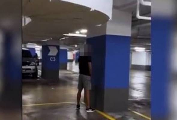 Polis buru lelaki naik kereta mahal, tapi kencing merata | Awani