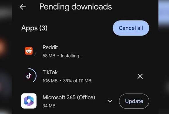 Play Store kini benarkan muat turun dua aplikasi serentak | Awani