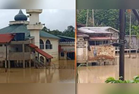 Banjir: Gua Musang, Kuala Krai dan Tanah Merah mula dinaiki air | Awani
