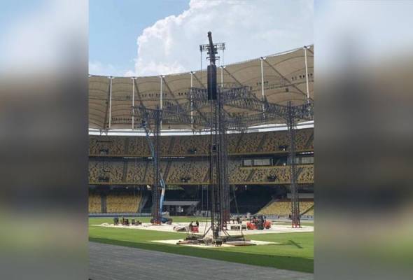 Menjelang konsert Ed Sheeran, ini keadaan permukaan padang SNBJ | Awani