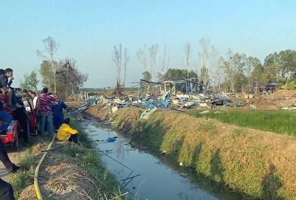 Around 20 killed in explosion at Thai firework factory, no survivors ...