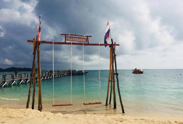 Jeti baharu akan dibina di Pulau Rusukan Besar | Awani