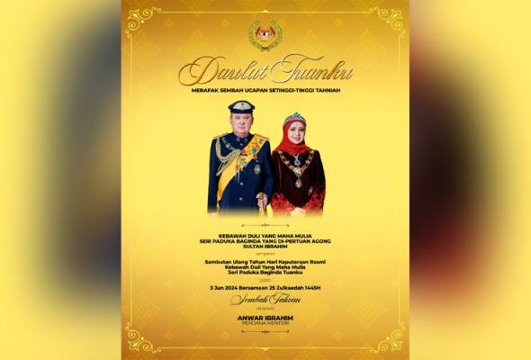 PM Anwar zahir ucapan sempena Hari Keputeraan Agong | Awani