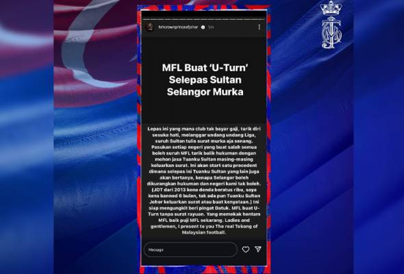 “Tuan-tuan dan puan-puan, saya persembahkan kepada anda ‘Tokong ...