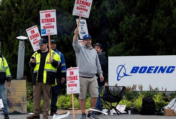 Pekerja Boeing terima cadangan kontrak baharu, tamatkan mogok | Awani