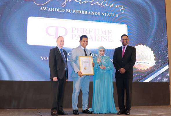 Perfume Paradise: Jenama wangian pertama terima pengiktirafan status ...