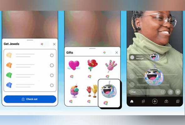 YouTube perkenal Jewels sebagai hadiah ketika penstriman langsung | Awani