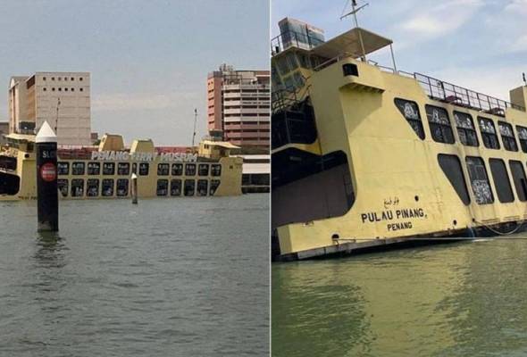 Feri sedang diubah suai senget, hampir tenggelam | Awani