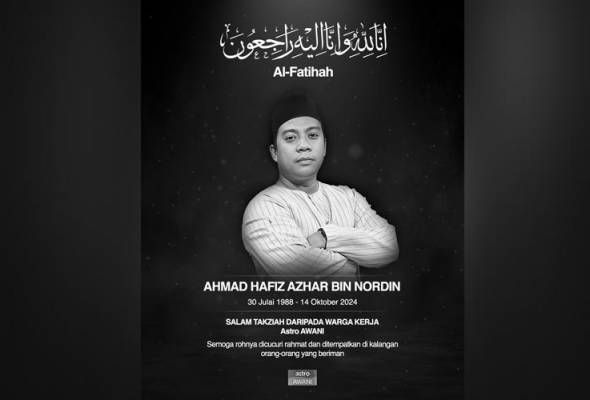 Editor Video Astro AWANI meninggal dunia kemalangan | Awani