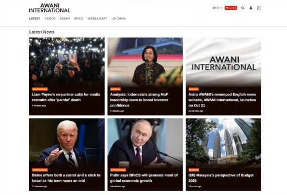 Portal Bahasa Inggeris Astro AWANI berwajah baharu mulai 21 Oktober ini ...