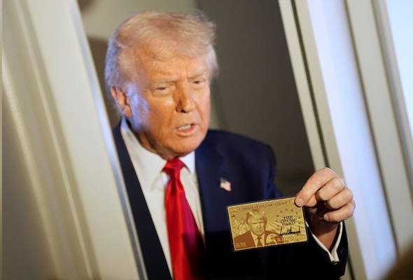 Trump perkenal 'Kad Emas' untuk imigran kaya ke Amerika Syarikat | Awani
