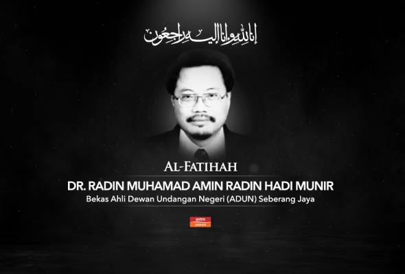 Bekas ADUN Seberang Jaya, Dr Radin Muhammad Amin meninggal dunia | Awani