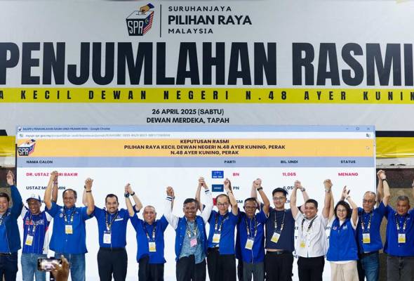 PRK Ayer Kuning: PM ucap tahniah kemenangan calon BN | Awani