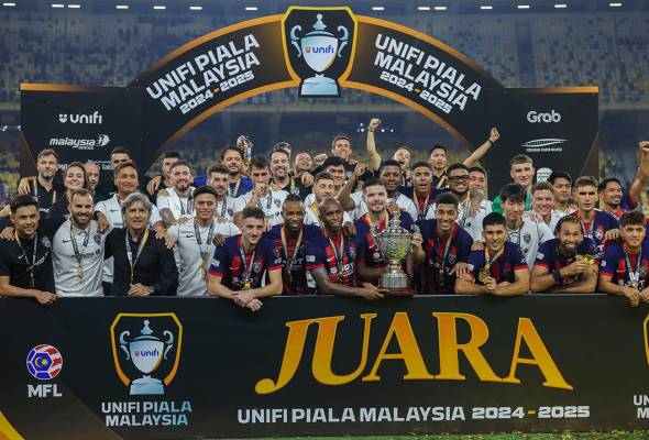 JDT juara Piala Malaysia, cipta sejarah kejayaan ‘Triple Treble’ | Awani
