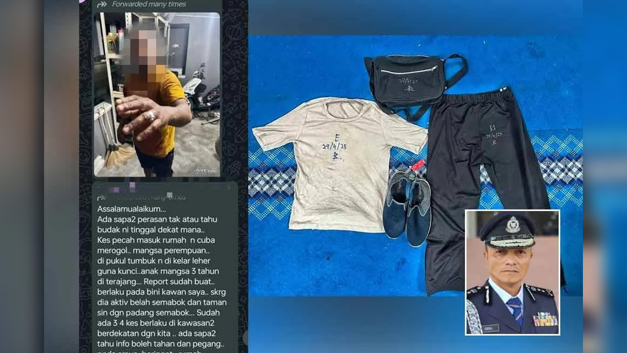 Polis nafi kejadian cubaan rogol, cederakan suri rumah di Melaka | Awani
