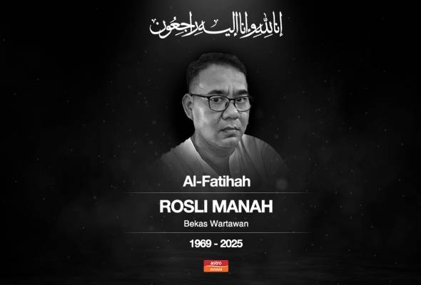 Bekas wartawan Rosli Manah meninggal dunia | Awani