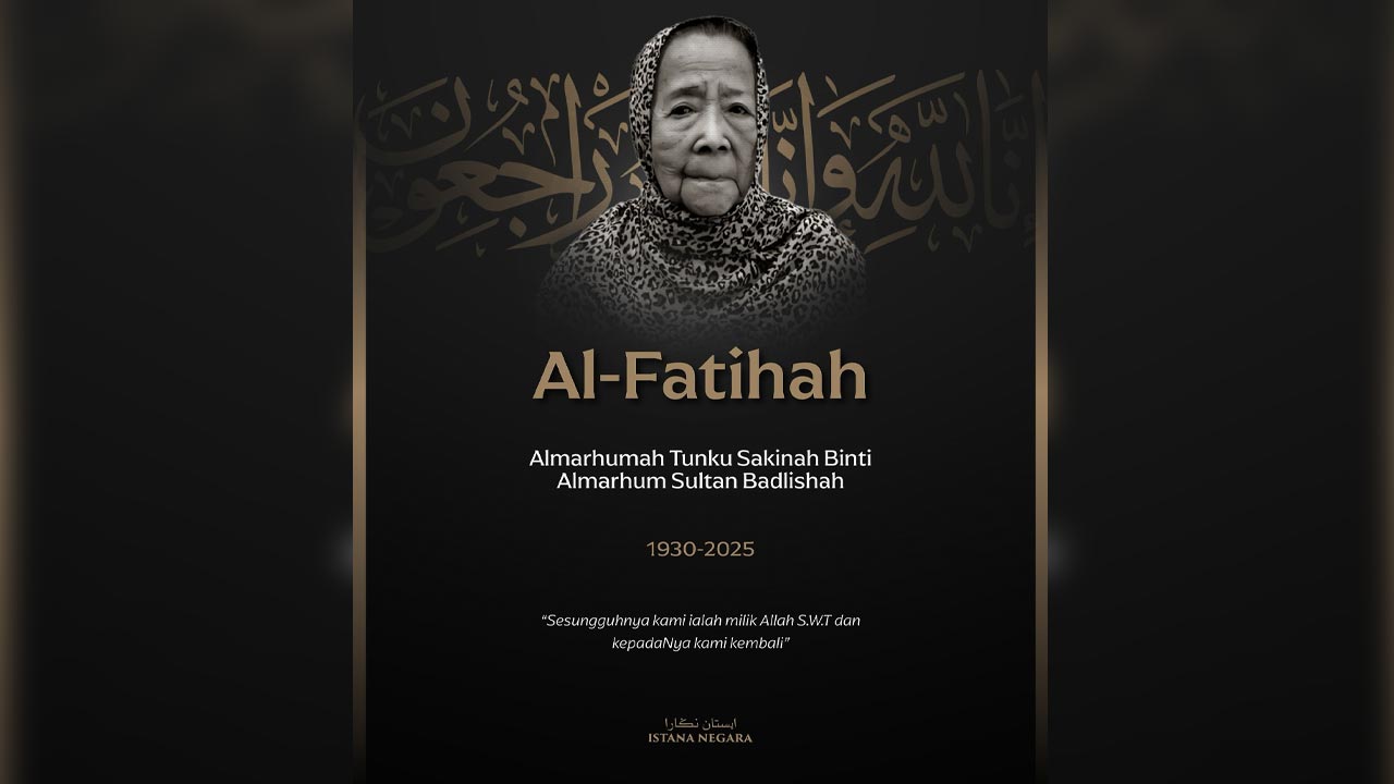 Agong zahir ucapan takziah kemangkatan Tunku Sakinah | Awani