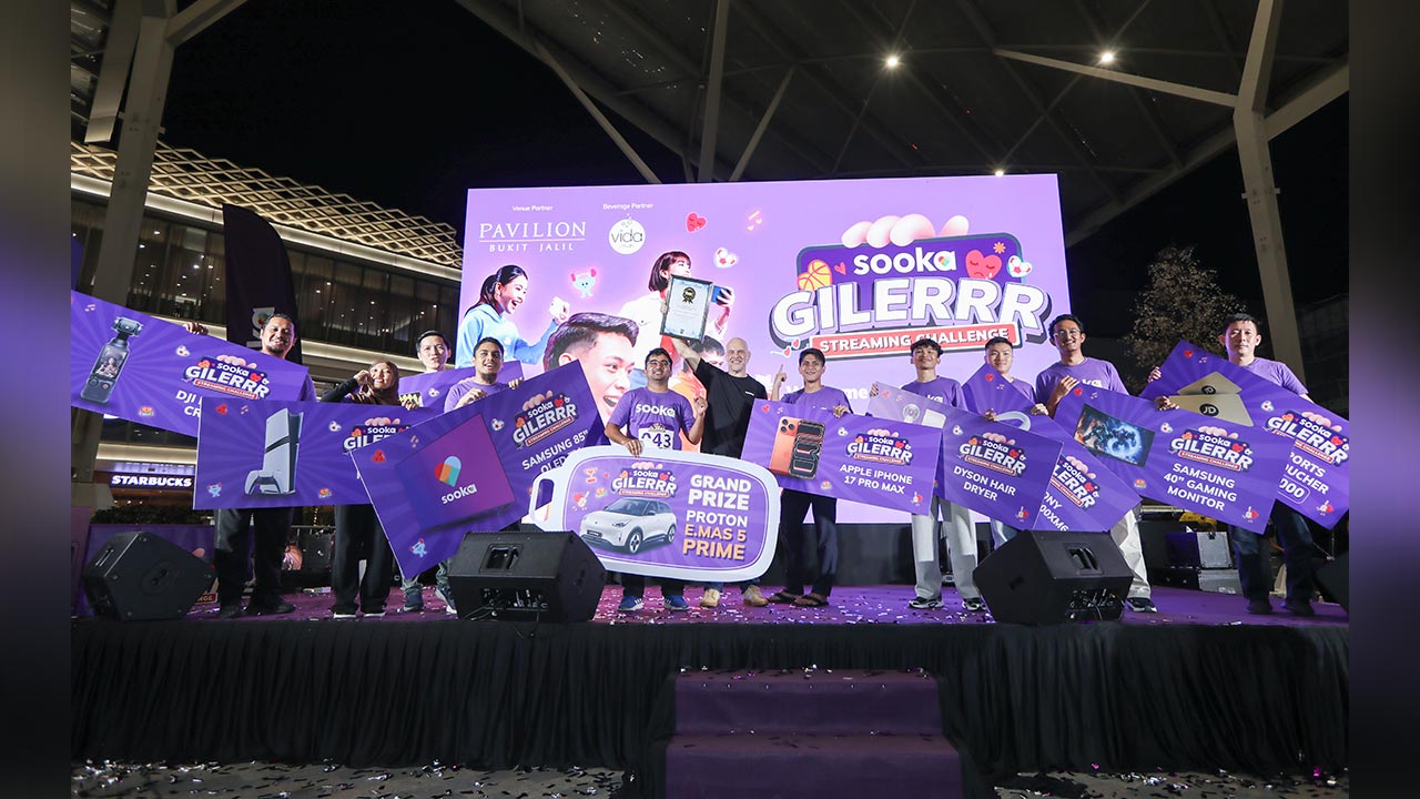 Sooka catat Malaysia Book of Records menerusi ‘Gilerrr Streaming ...