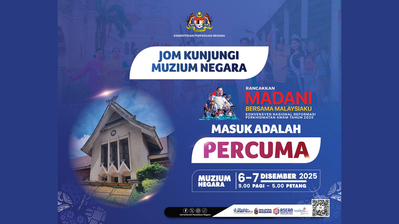 Masuk percuma ke Muzium Negara hujung minggu ini | Awani
