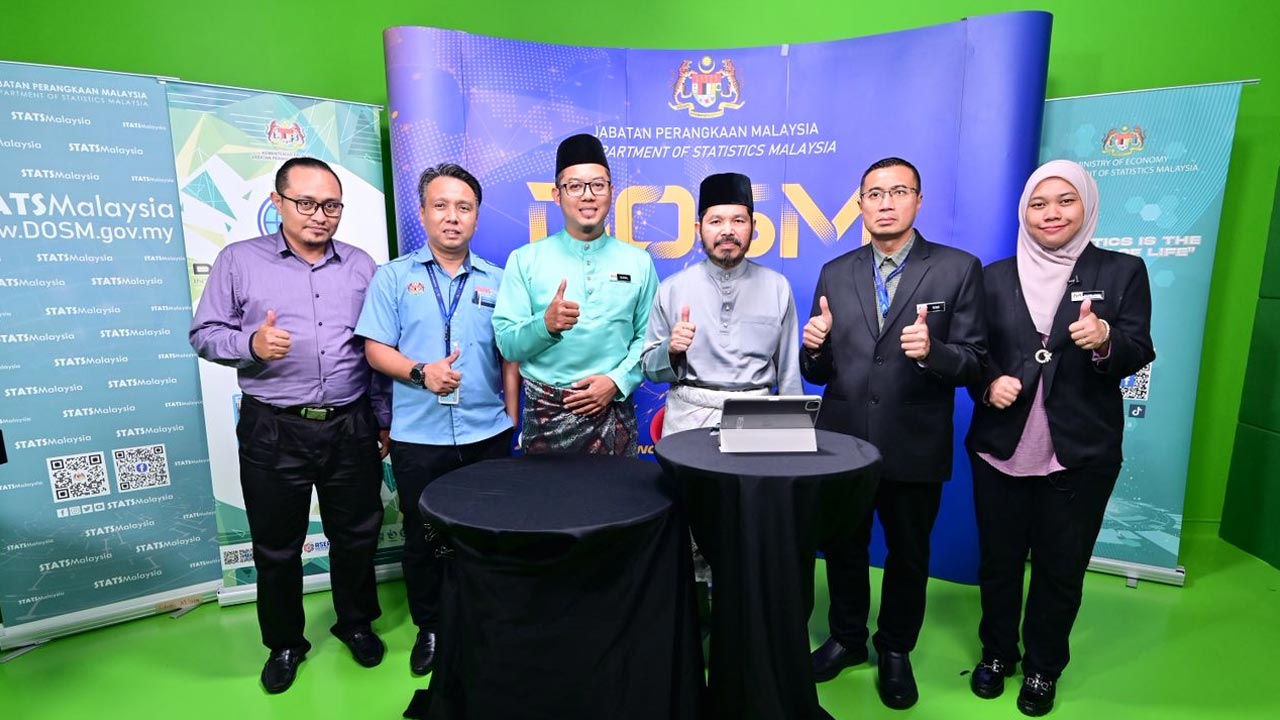 Data portal DOSM GEOHUB kumpul statistik rasmi negara, terap elemen ...