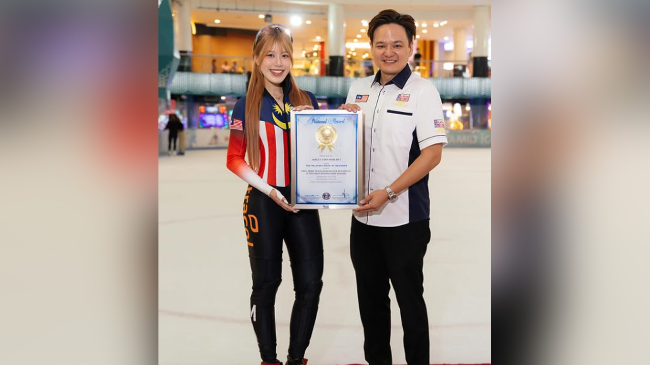 Bintang luncur ais Ashley Chin tempa nama dalam MBOR | Awani