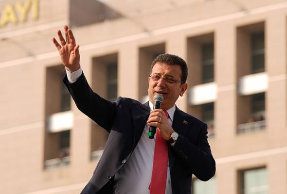 Datuk Bandar Istanbul Ekrem Imamoglu ditahan | Awani