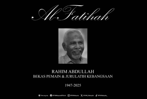 Football legend Rahim Abdullah dies at 77 | Awani International