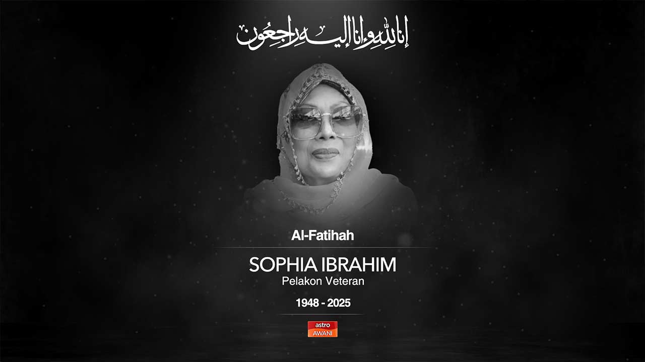 Seniwati Sophia Ibrahim meninggal dunia pada usia 77 tahun | Awani