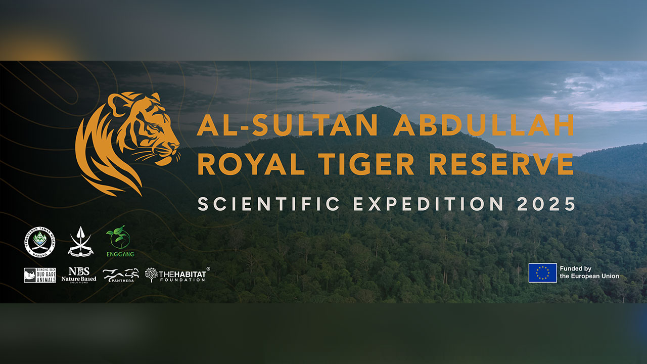 Ekspedisi saintifik pertama ke Rizab Harimau Diraja Al-Sultan Abdullah ...